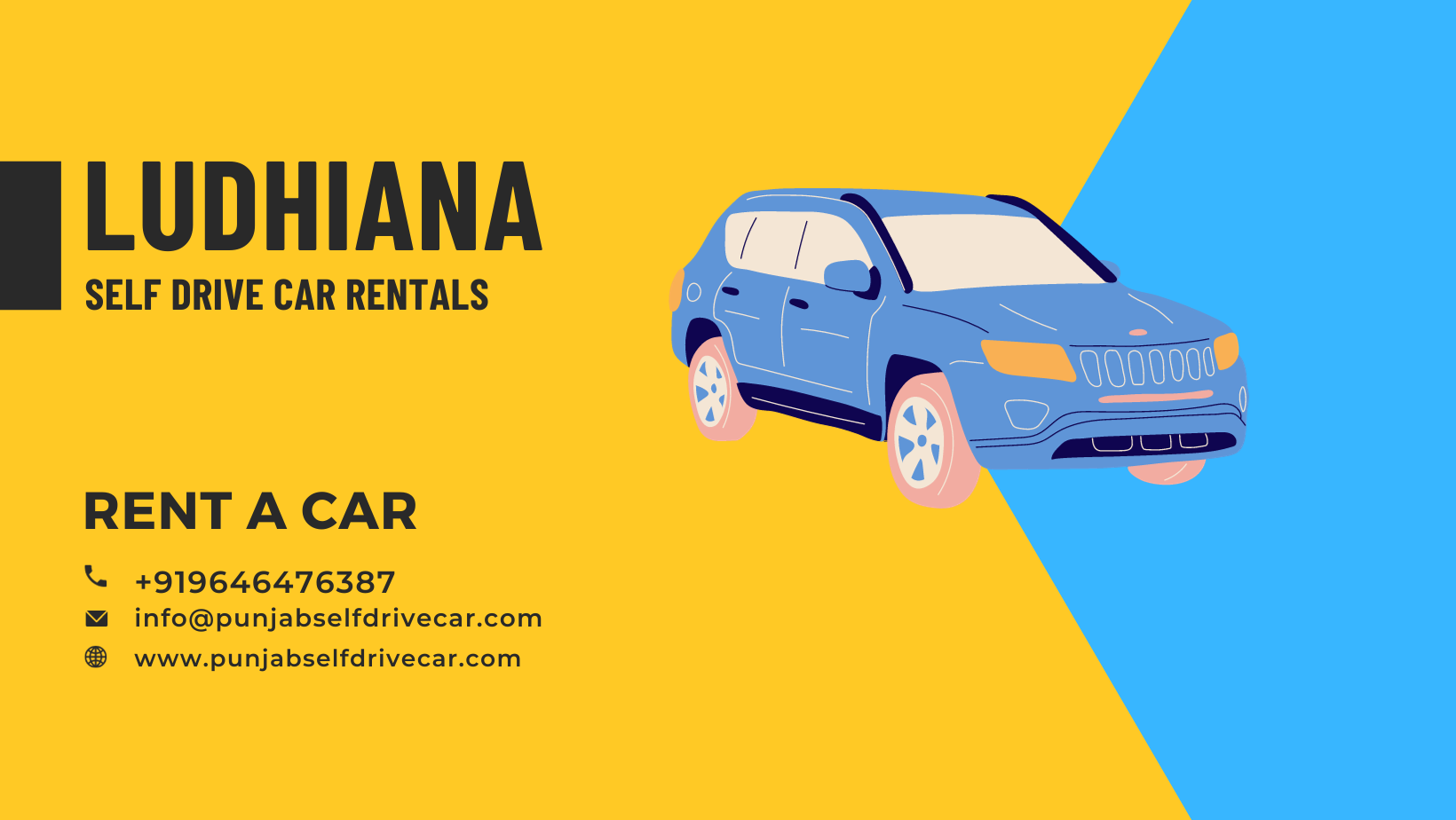 Self Drive Car Rental In Ludhiana Punjab Punjab Self Drive Car Rental